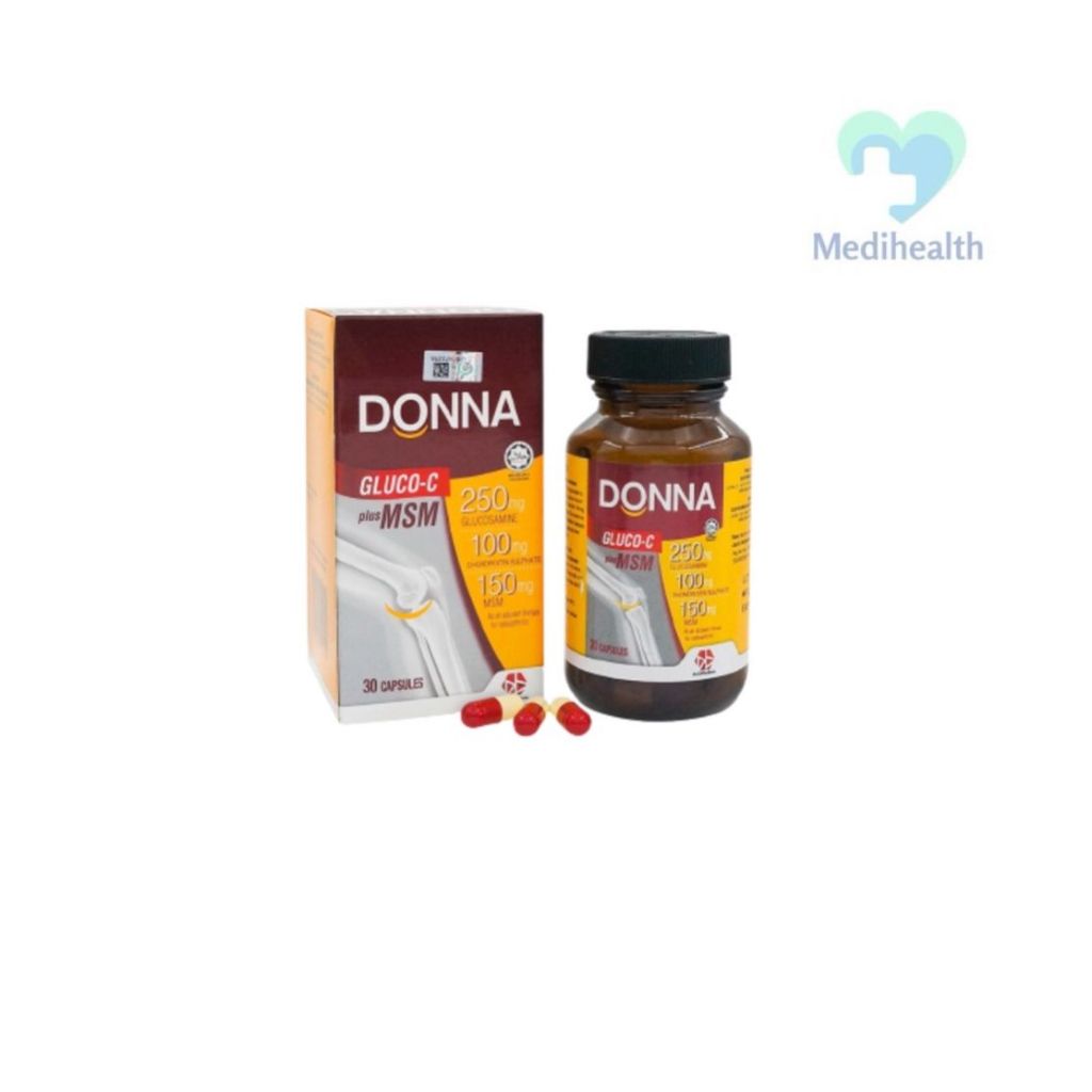 Donna Gluco-C Plus MSM Capsule (30's) | Shopee Malaysia