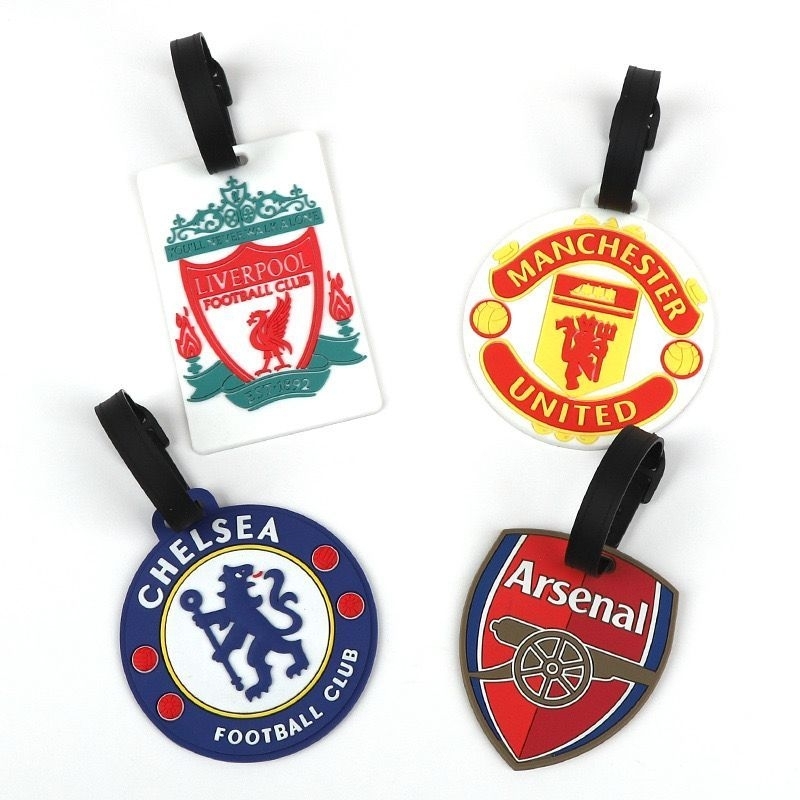 Luggage tag football arsenal MU flight cool Fashion Tag bola Silicone ...
