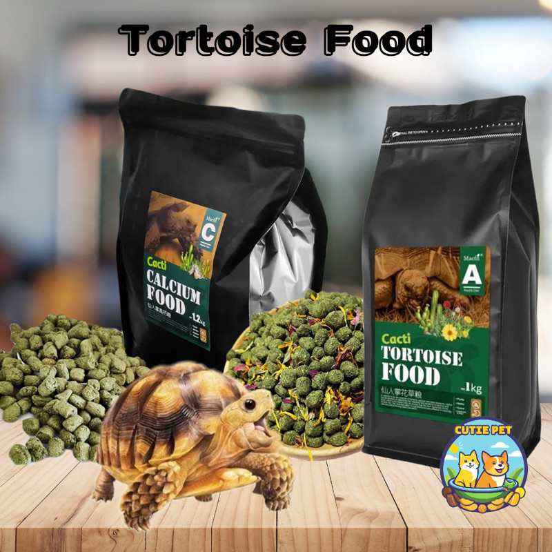 1.2 KG MACFN Cacti Tortoise Food Sulcata Tortoise Pellet Tortise food ...