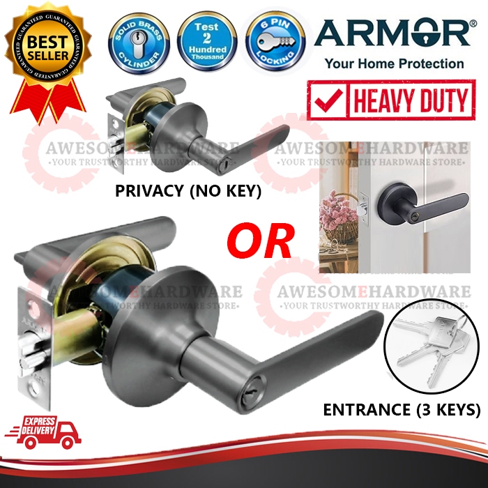 (HEAVY DUTY) ARMOR 8200 MG MATTE GREY SOLID STAINLESS STEEL TUBULAR ...