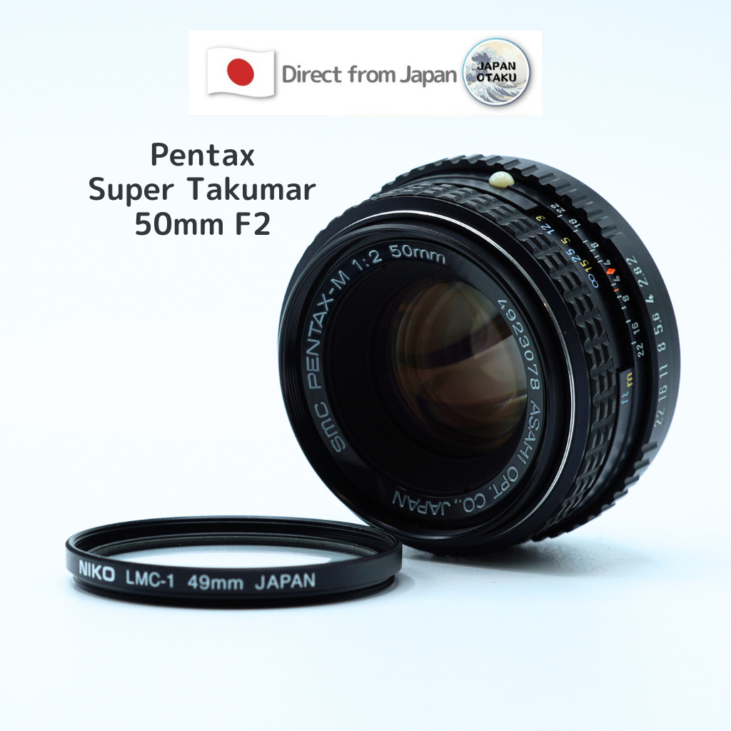 [Used in Japan] " Vintage Lens " SMC PENTAX-M 50mm f/2 Pentax Released in Japan | Shopee Malaysia