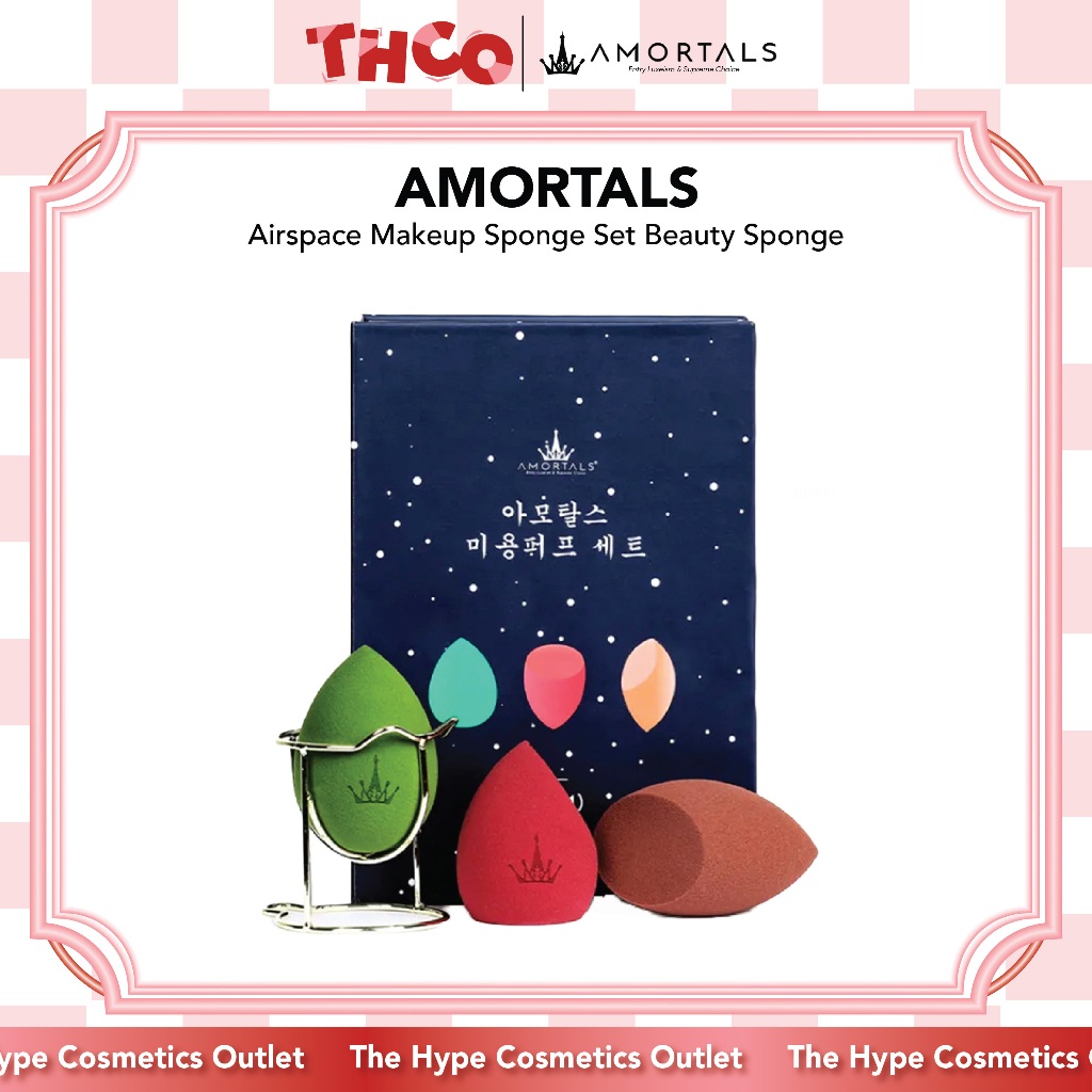 AMORTALS Airspace Makeup Sponge Set Beauty Sponge 尔木萄星空美妆蛋粉扑化彩妆蛋 ...