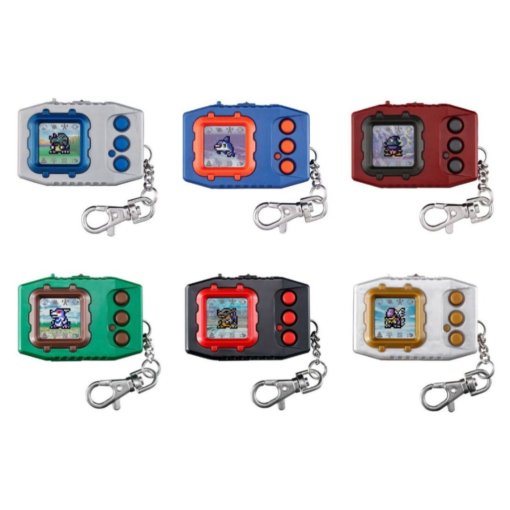 [4th Quarter] Bandai Digimon Pendulum Color 1/2/3/4/5/6 (REISSUE) LCD ...