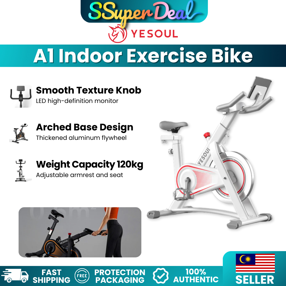 YESOUL A1 Indoor Exercise Bike Rated Max.loaded 120kg | Shopee Malaysia