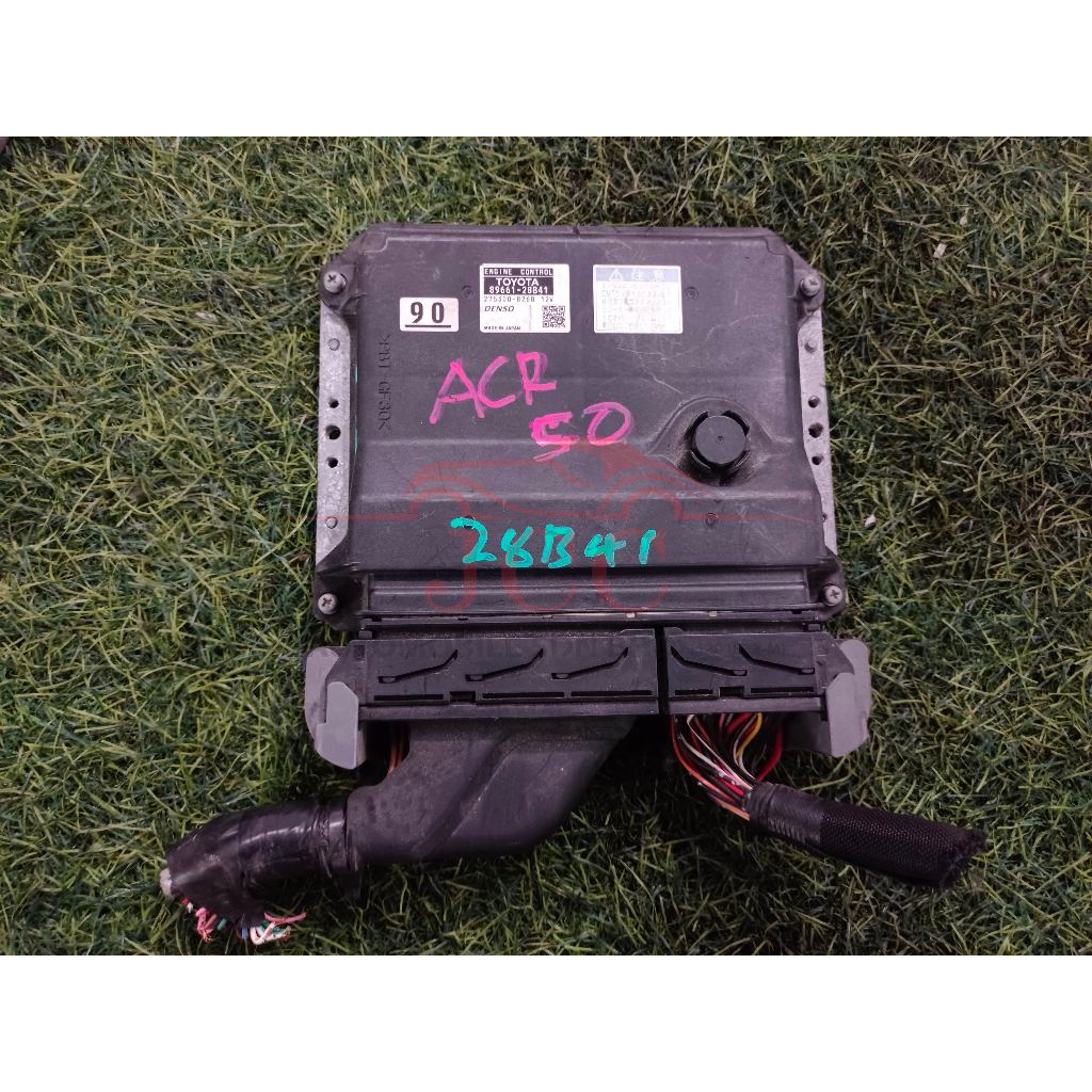 TOYOTA ESTIMA ACR50 ENGINE CONTROL UNIT ECU USED [2E-4D-A758] | Shopee ...