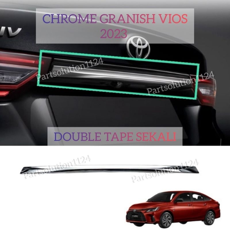 TOYOTA VIOS ATIV AC100 NGC102 REAR CHROME GRANISH 2023 2024 2025 ...