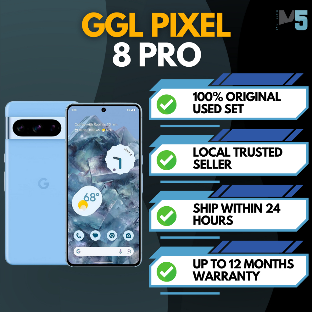 🌟BEST PRICE ORIGINAL USED SET🌟 Google Pixel 8 Pro (128GB/256GB/512GB ...