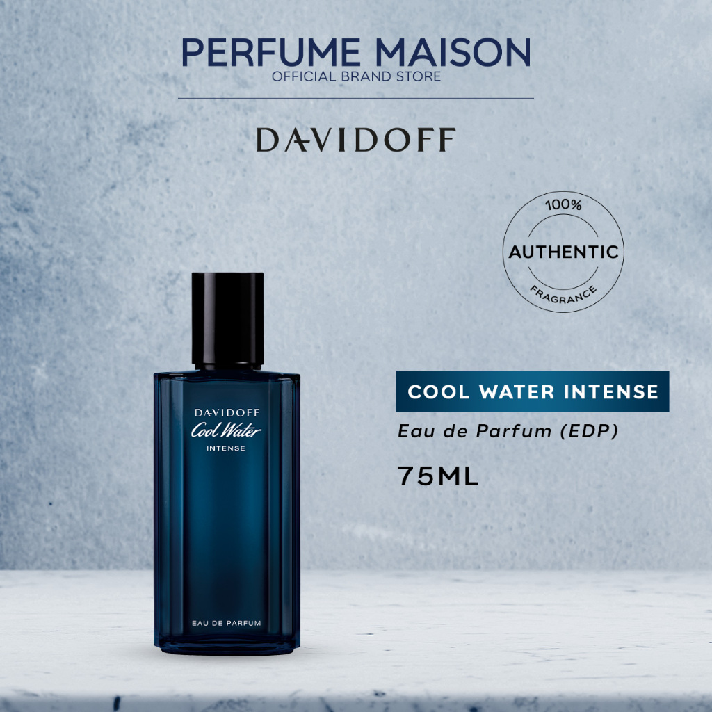 Davidoff Cool Water Eau de Parfum Intense For Men - Ambery Fragrance ...