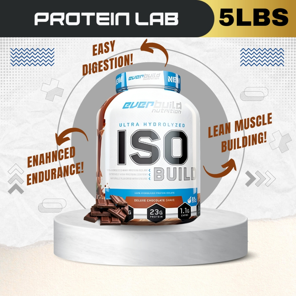 Everbuild Nutrition 100% Ultra Hydrolyzed ISO Build (5LBS) | Shopee ...