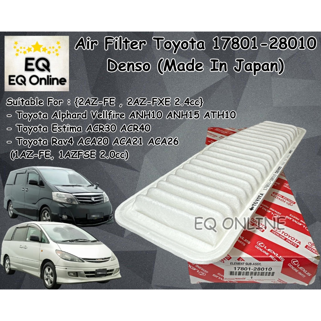 Toyota Estima ACR30 Alphard Vellfire ANH10 ANH15 Rav4 ACA20 ACA21 ...