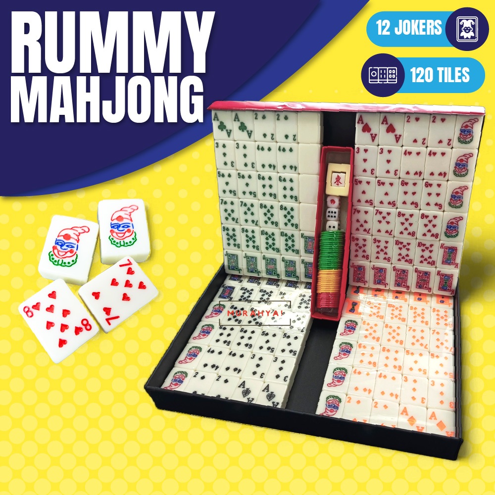 Rummy Lami Mahjong 4 Players Ready Stock Rummy Lami Mahjong 4 Pemain ...