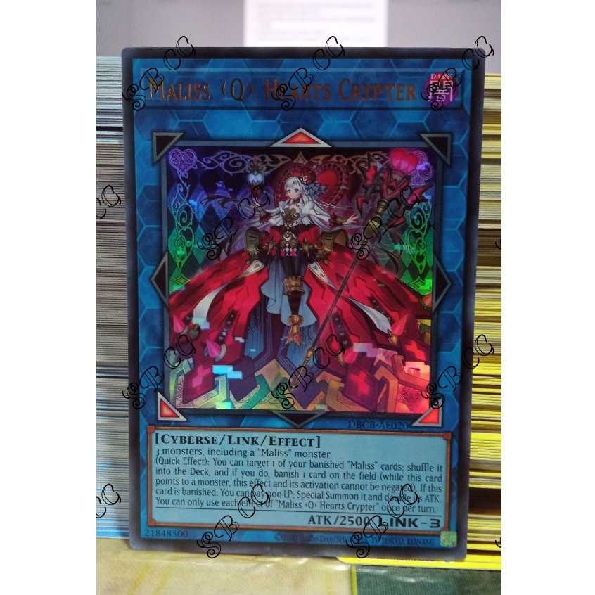 Deck-Build Pack: Crossover Breakers DBCB-AE020 "Maliss Q Hearts Crypter" | Shopee Malaysia