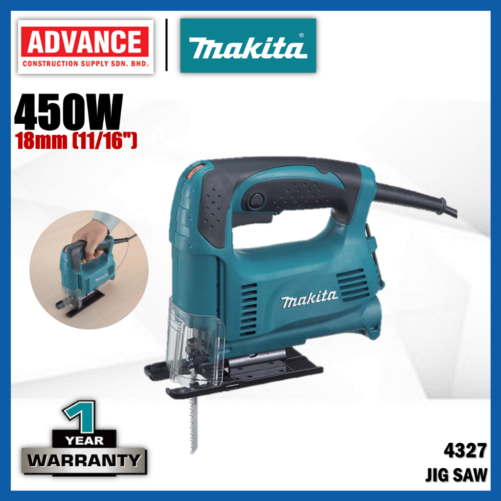 MAKITA 4327 Jig Saw ( Free Jig Saw Blade ) | Shopee Malaysia