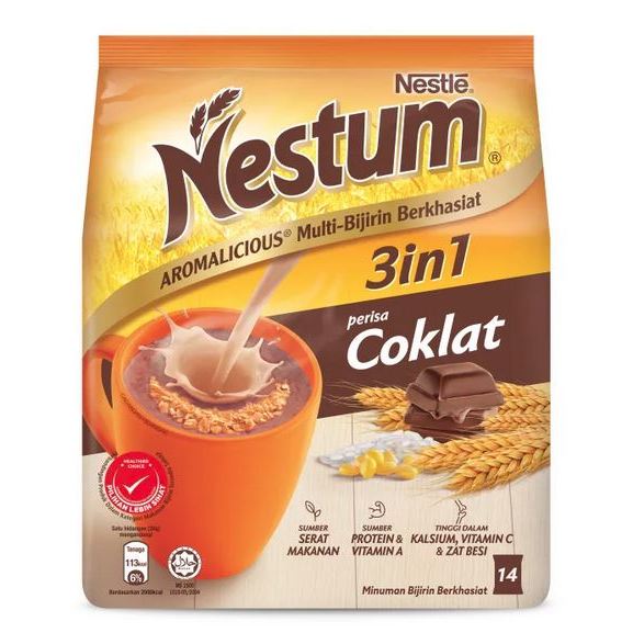 Nestle Nestum 3-in-1 Chocolate (392g) | Shopee Malaysia