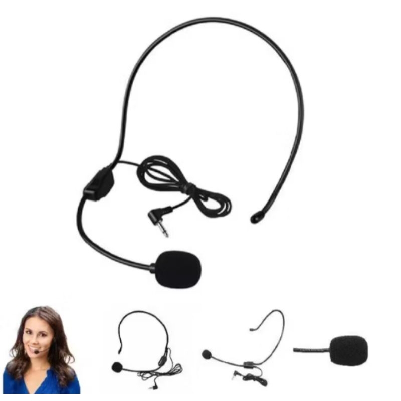 CLEAR STOCK Vocal Wired Headset Microphone Microfono For Voice ...