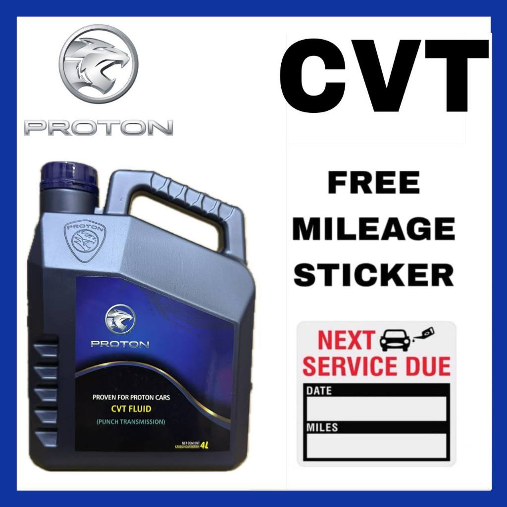 PW913967 Proton CVT Gear Oil (4 Liter) | Shopee Malaysia