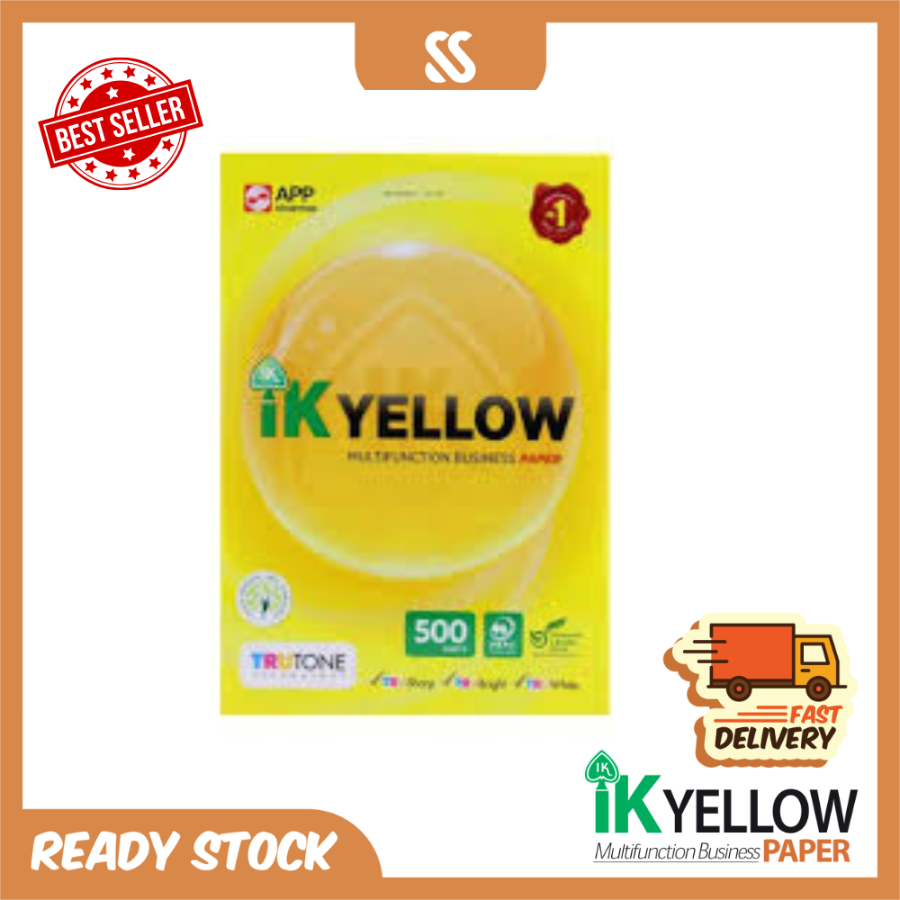 IK YELLOW A3 PAPER 70GSM 500sheet | Shopee Malaysia
