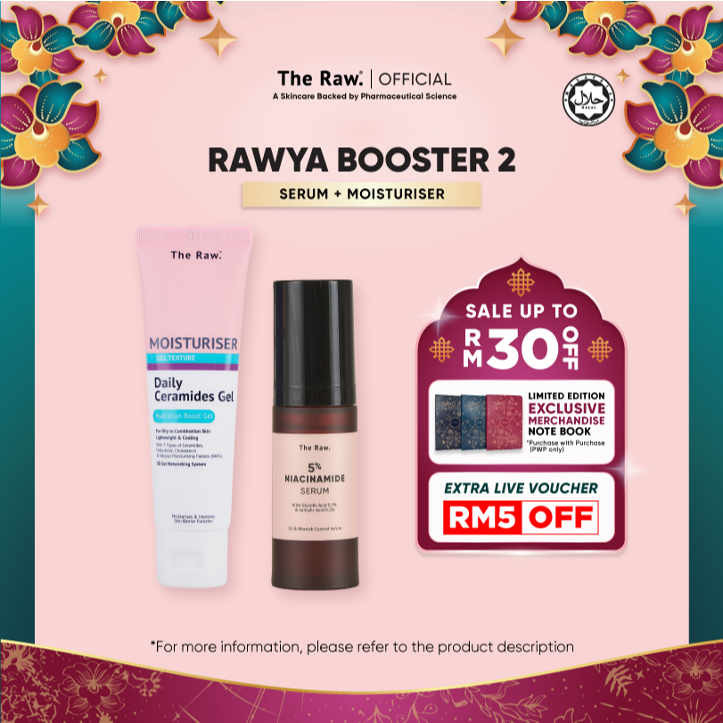 [RAWYA EXCLUSIVE] The Raw. Rawya Booster 2 - Serum + Moisturiser combo ...