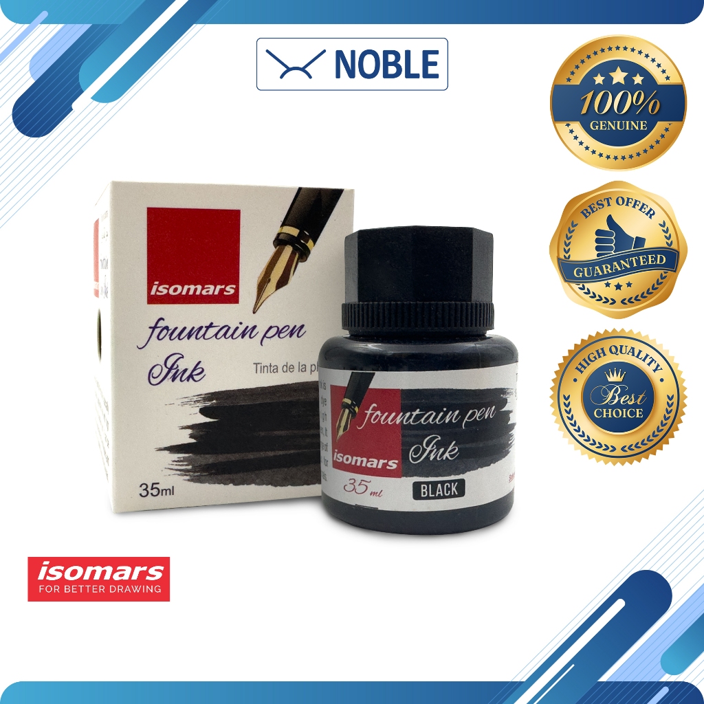 Isomars Fountain Pen Ink - 10 Colour (35 ml) | Shopee Malaysia