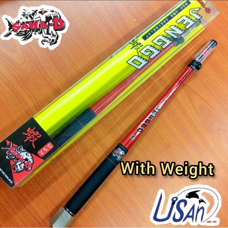 SAWA-D JENGGO 5/6/7 - 6/7/8 Feet JORAN UDANG WITH WEIGHT/ PUYU PRAWN ...