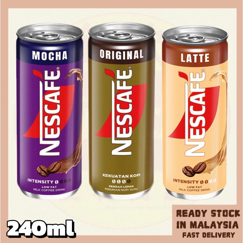 Nescafe Can Coffee 240ml | Shopee Malaysia