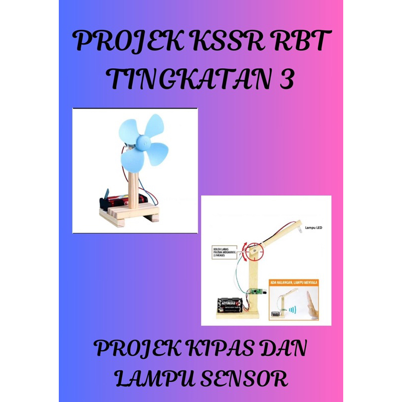 KIPAS SENSOR / LAMPU SENSOR - PROJEK RBT TINGKATAN 3 | Shopee Malaysia