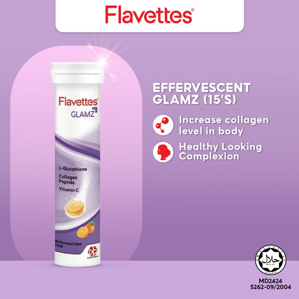 Flavettes Effervescent Glamz (15's) | Shopee Malaysia