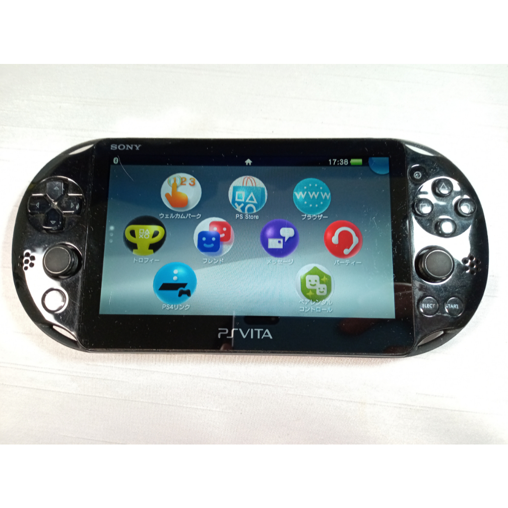 SONY PS Vita Console Only Black PCH-2000 FW 3.74 Japan Model ② | Shopee ...
