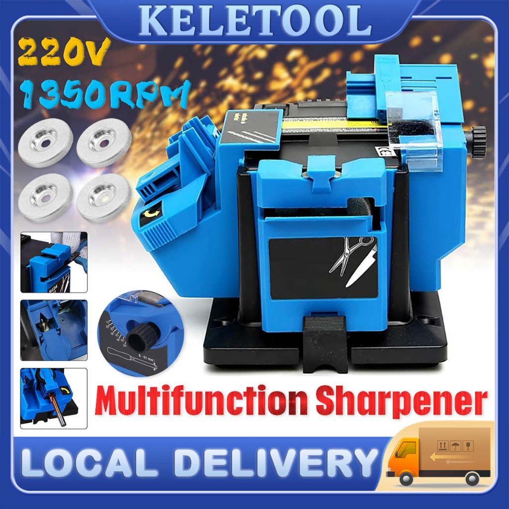 Multifunction Electric Knife Sharpener Drill Sharpening Machine Knife ...
