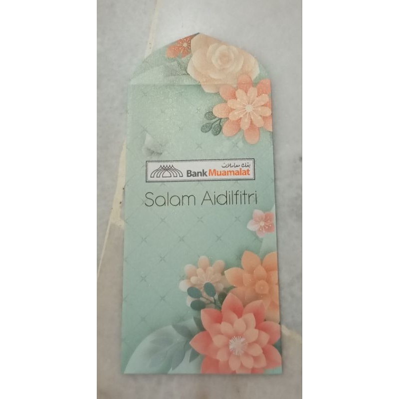 (C368): Sampul Raya Bank Muamalat 2pcs | Shopee Malaysia