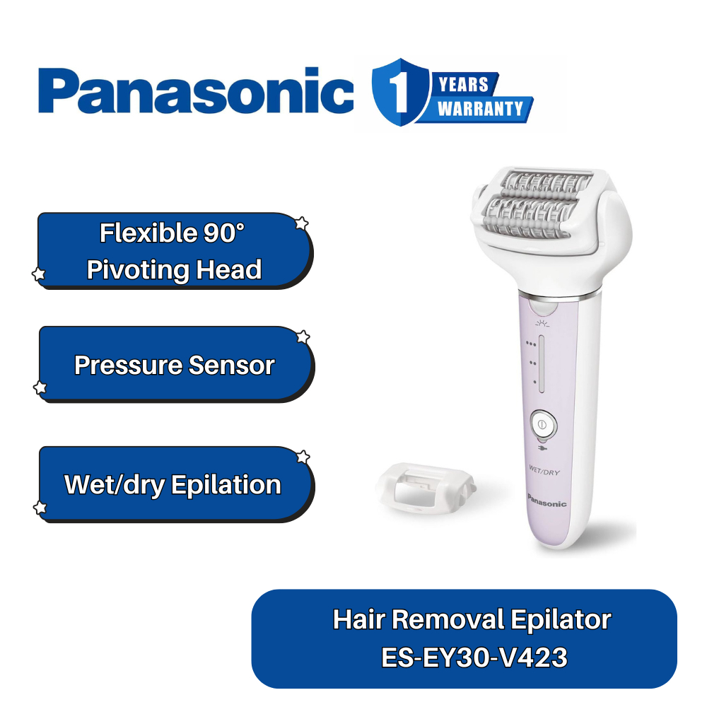 [𝐅𝐑𝐄𝐄 𝐃𝐄𝐋𝐈𝐕𝐄𝐑𝐘] Panasonic EY Series Epilator Double Disc Single Stroke ...