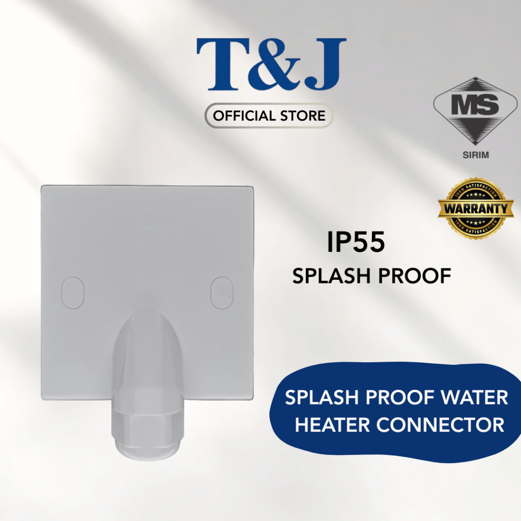 T&J Water Heater Connector | IP55 Splash Proof | Shopee Malaysia