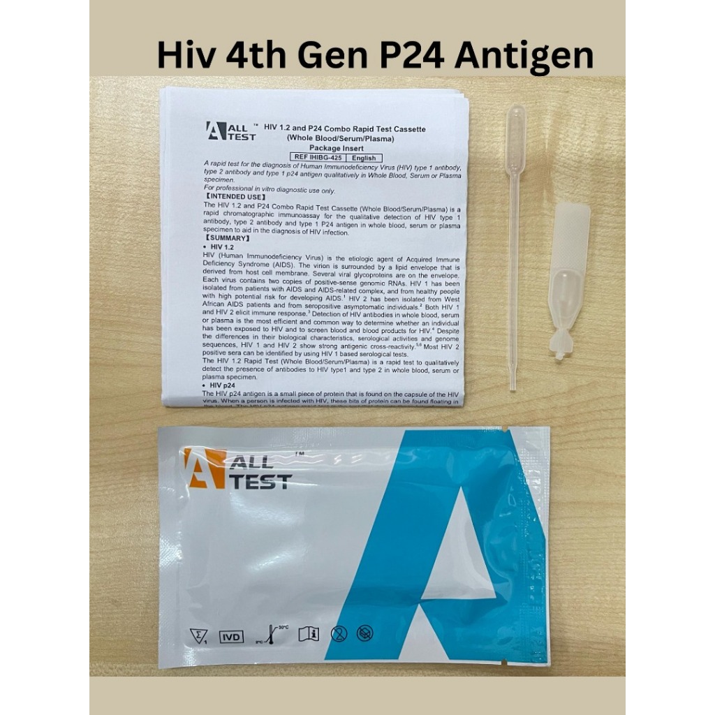 Saliva HIV/AIDS Syphilis Rapid Home Test Kit aid rtk self blood tests ...