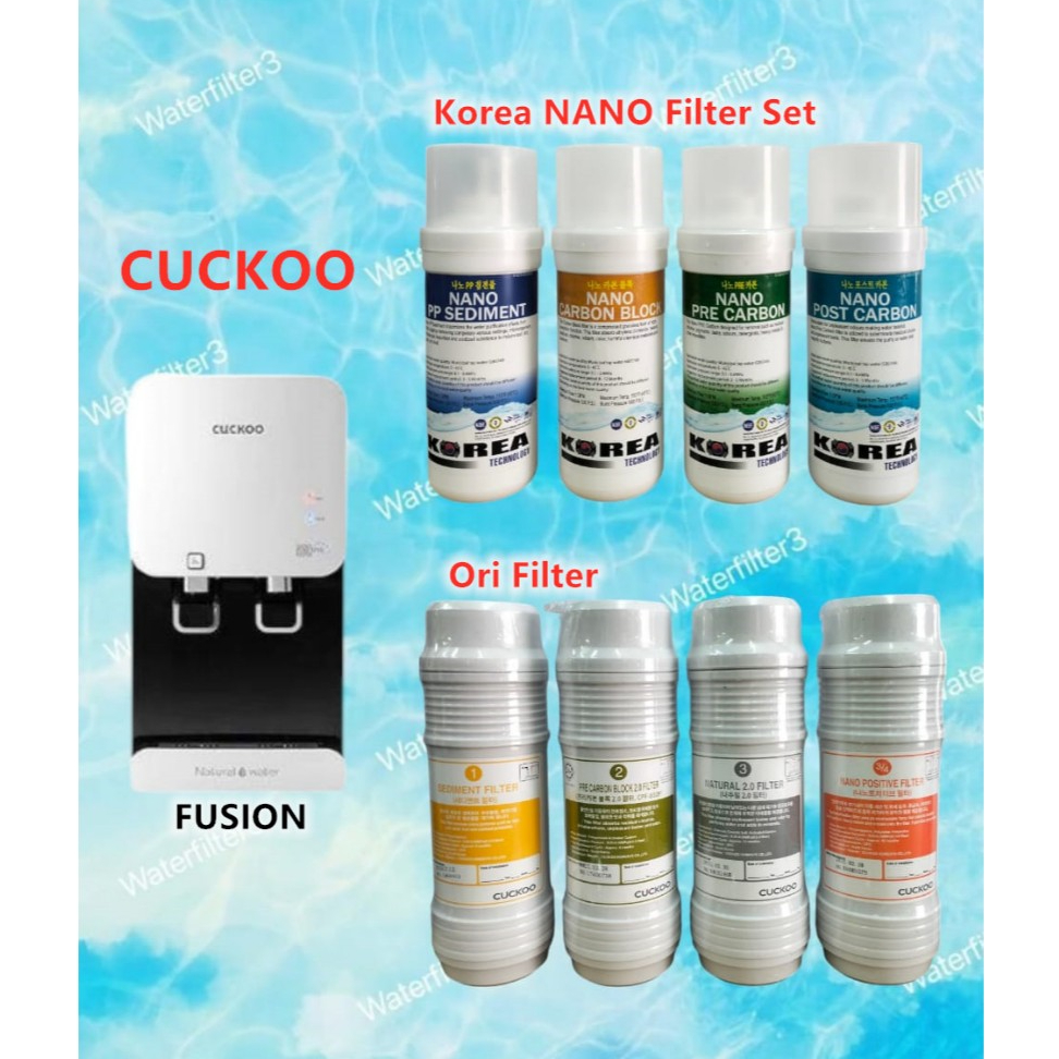 Penapis Air Gantian untuk CUCKOO Machine FUSION Ori Filter & OEM Korea ...