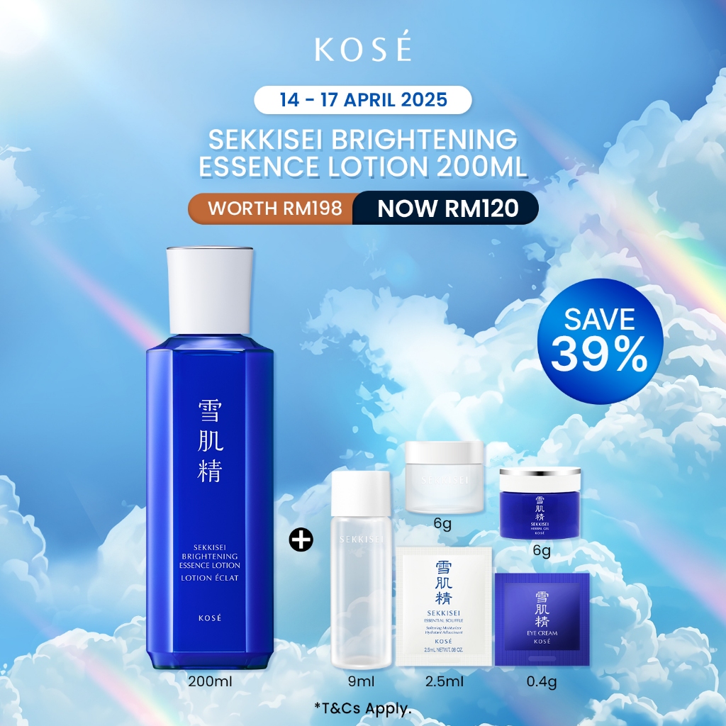 [SS] Kose Sekkisei Brightening Essence Lotion (200ml) | Shopee Malaysia