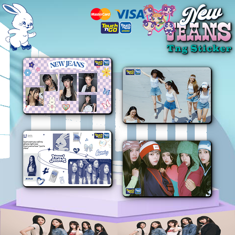 New Jeans TNG Pelekat - Tng Touch N Go/Bank kad pelekat pelindung (Beli ...