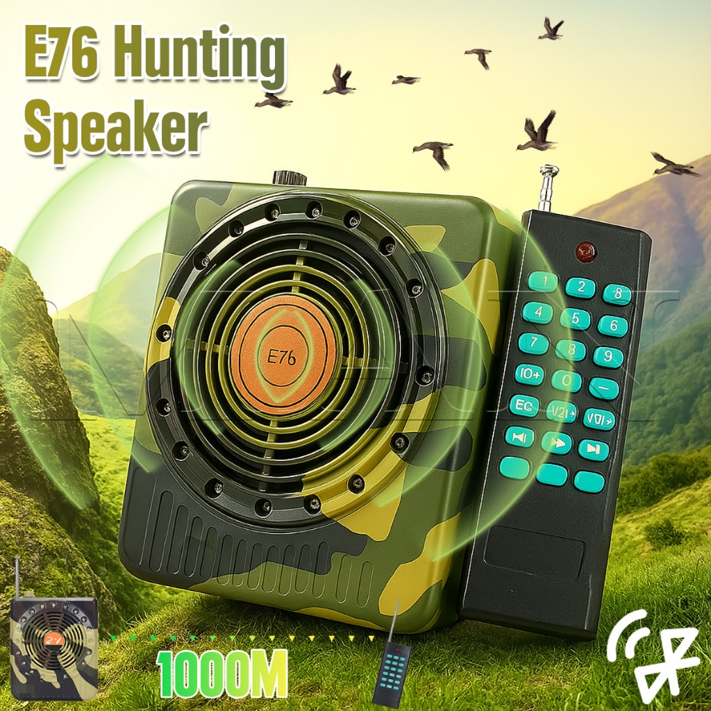 Dedecoy speaker Electric Hunting Speaker FM Radio USB MP3 Hunting Decoy ...