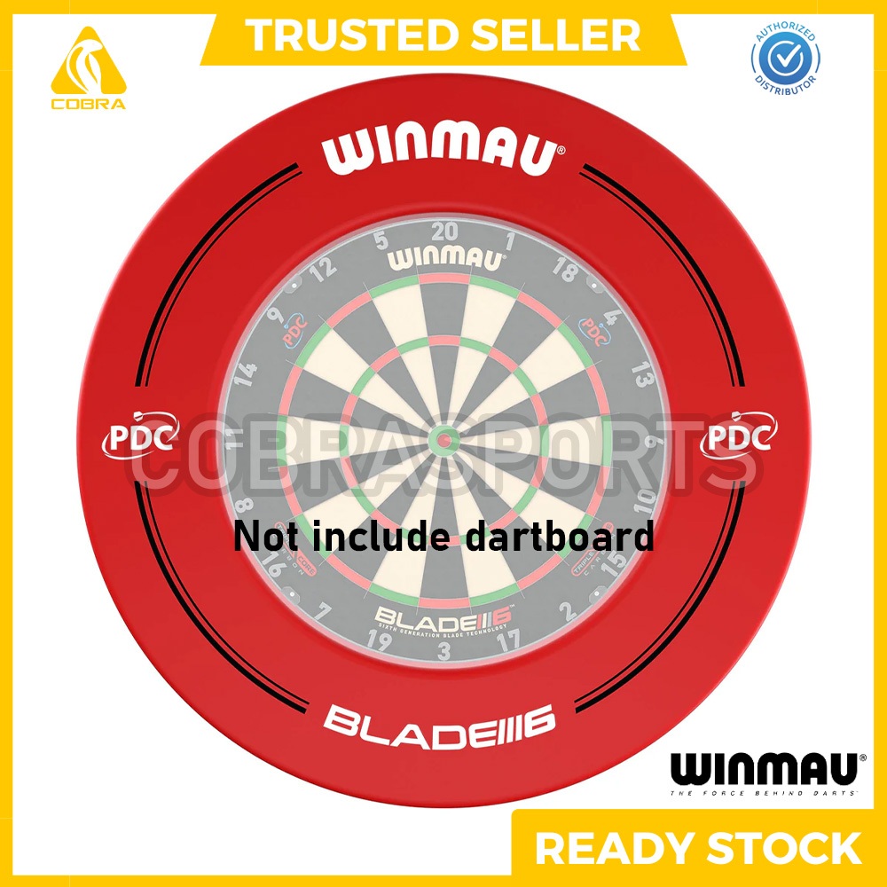 Winmau PDC Red Dartboard Surround (4456) | Shopee Malaysia