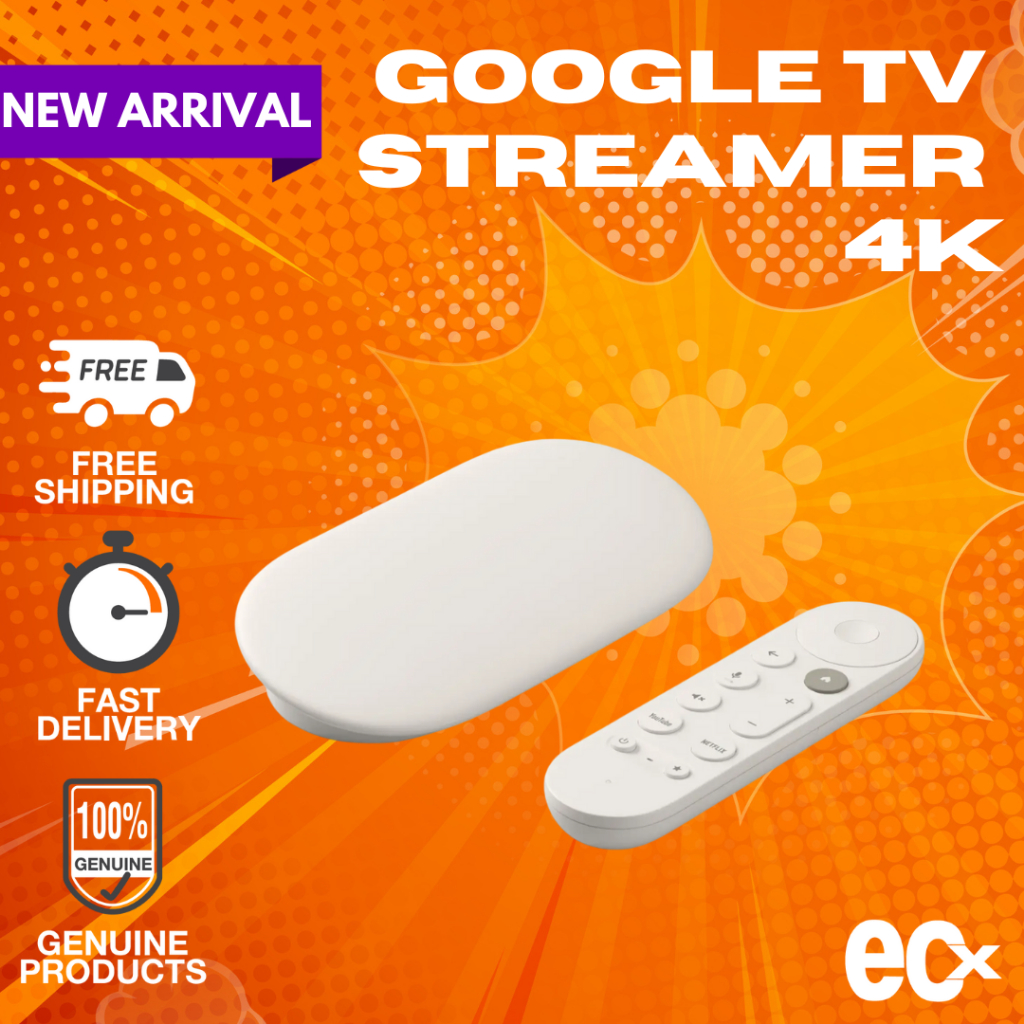 Google TV Streamer 4K Chromecast Mobile Casting Ready LAN Port Dolby ...