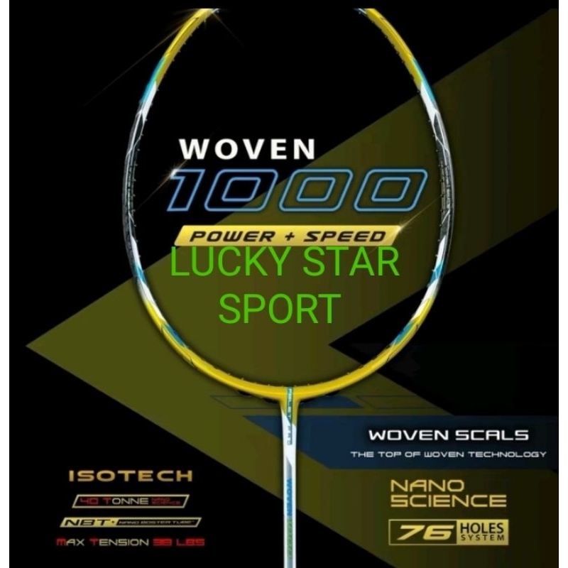 Felet woven 1000 High -End racket | Shopee Malaysia