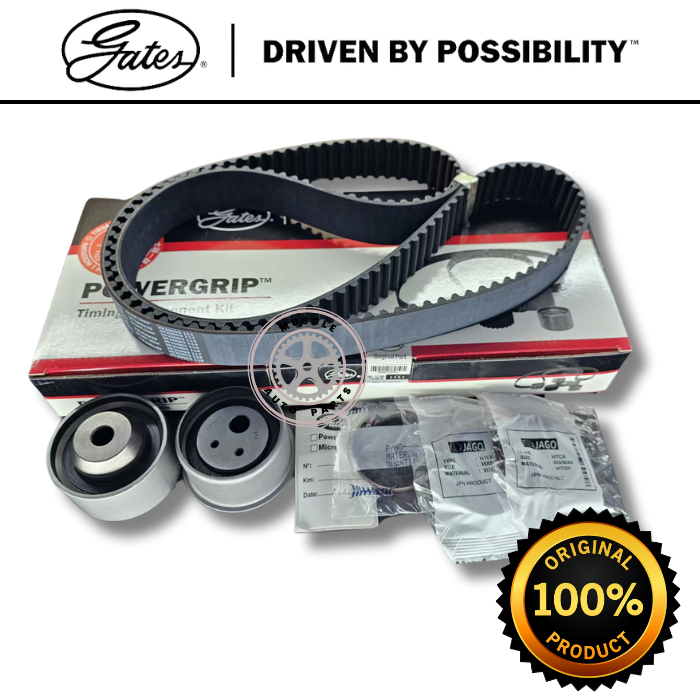 (ORIGINAL GATES ) MITSUBISHI GSR TURBO, WIRA SATRIA 1.8 4G93 DOHC Twin ...