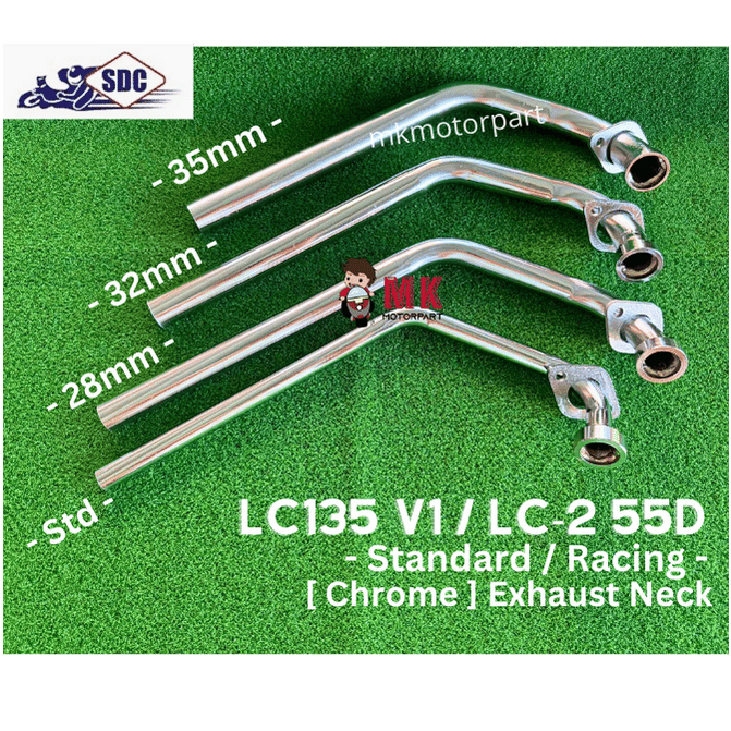 [ STANDARD / RACING ] Exhaust Neck Yamaha LC135 v1 5YP LC2 55D LC135 ...