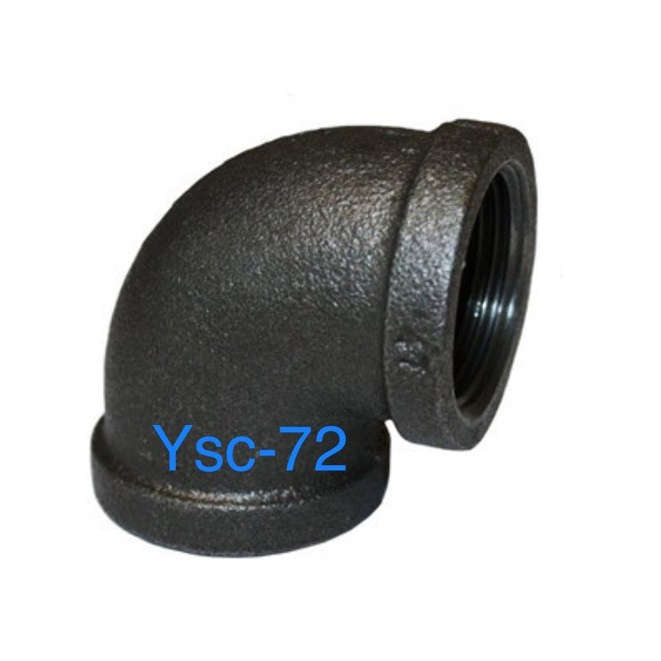 STEAM EQUAL ELBOW BLACK FITTING ELBOW 1/8''/ 1/4'' / 3/8'' / 1/2'' / 3/ ...