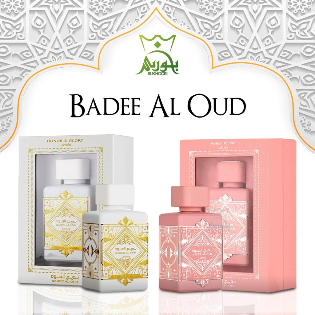 Badee Al Oud Noble Blush Perfume Lattafa Authentic EDP 100ml For Women ...