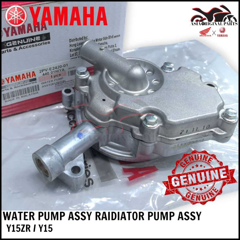 100%ORIGINAL HONG LEONG YAMAHA Y15ZR 15ZR WATER PUMP ASSY RADIATOR PUMP ...