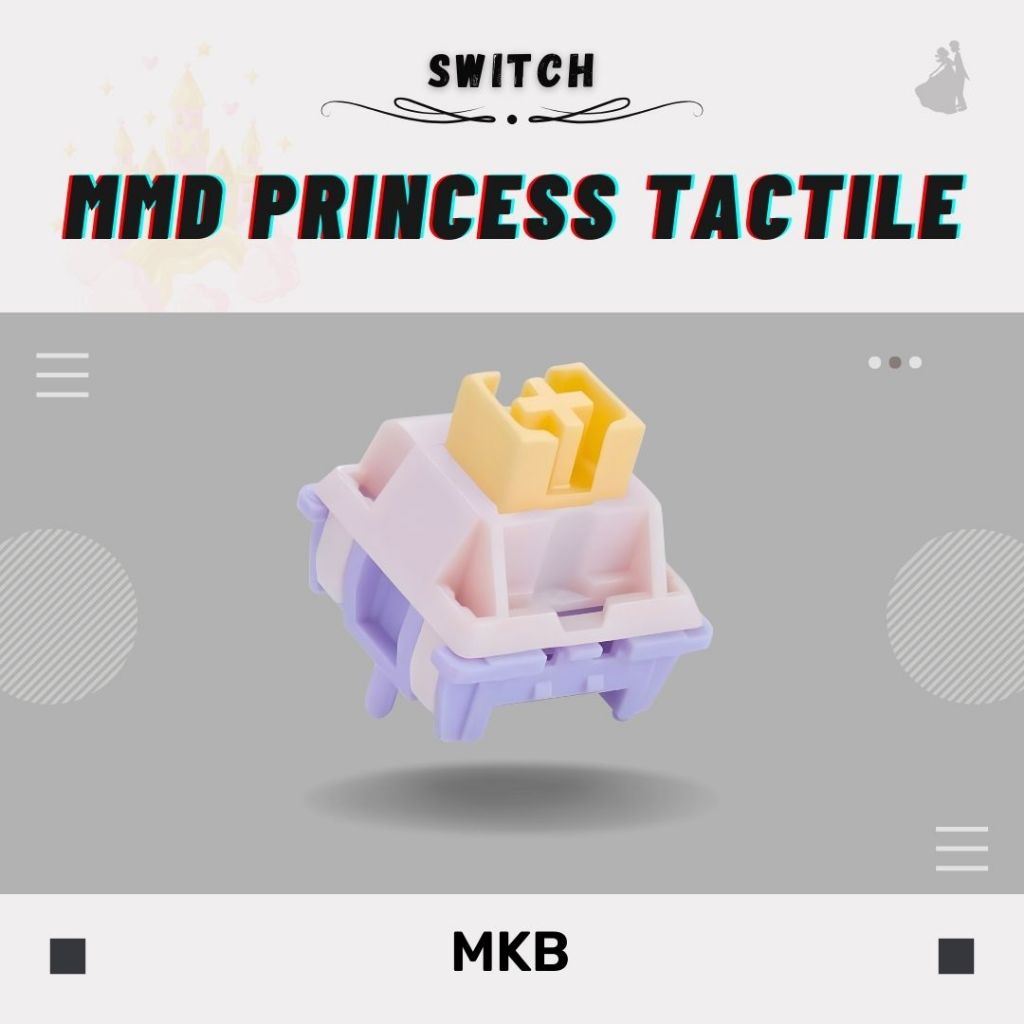 MKB MMD Princess Tactile V3 Switch for Mechanical Keyboards | Shopee ...