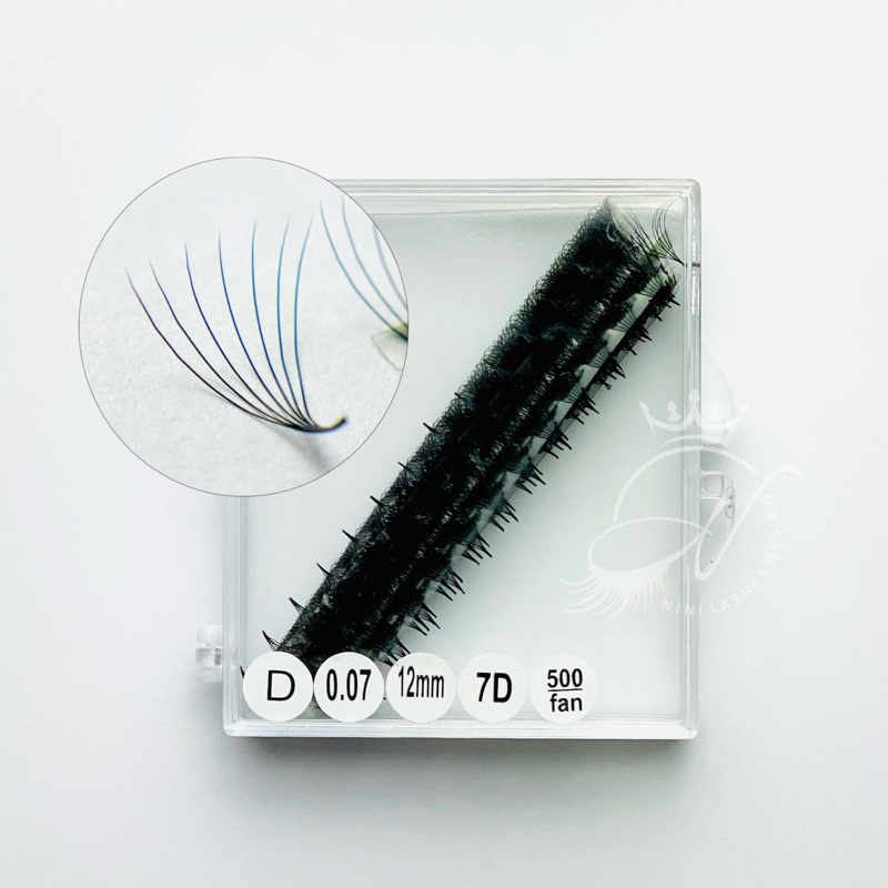 Nini Lashes 7D Volume Premade Fan Lash | 0.07mm | Best Comfort | Lash ...