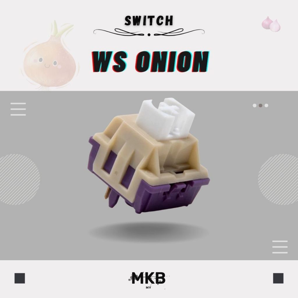Wuque Studio WS Onion Linear Switch For Mechanical Keyboards | Shopee Malaysia