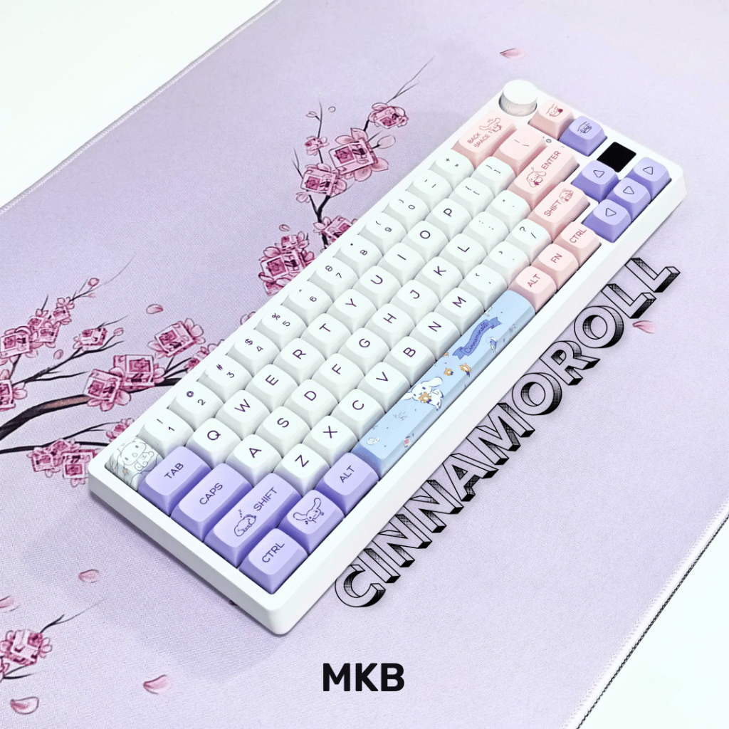 MKB DK67 V3 Pro Full Build Tri-Mode RGB Custom Mechanical Keyboard ...