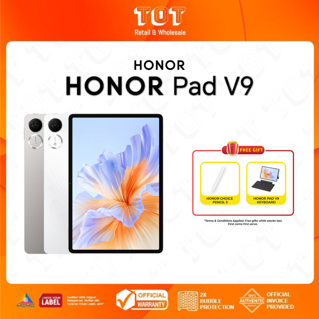 HONOR Pad V9 Tablet l 11.5” 2.8K 144Hz HONOR Eye Comfort Display | 12GB ...